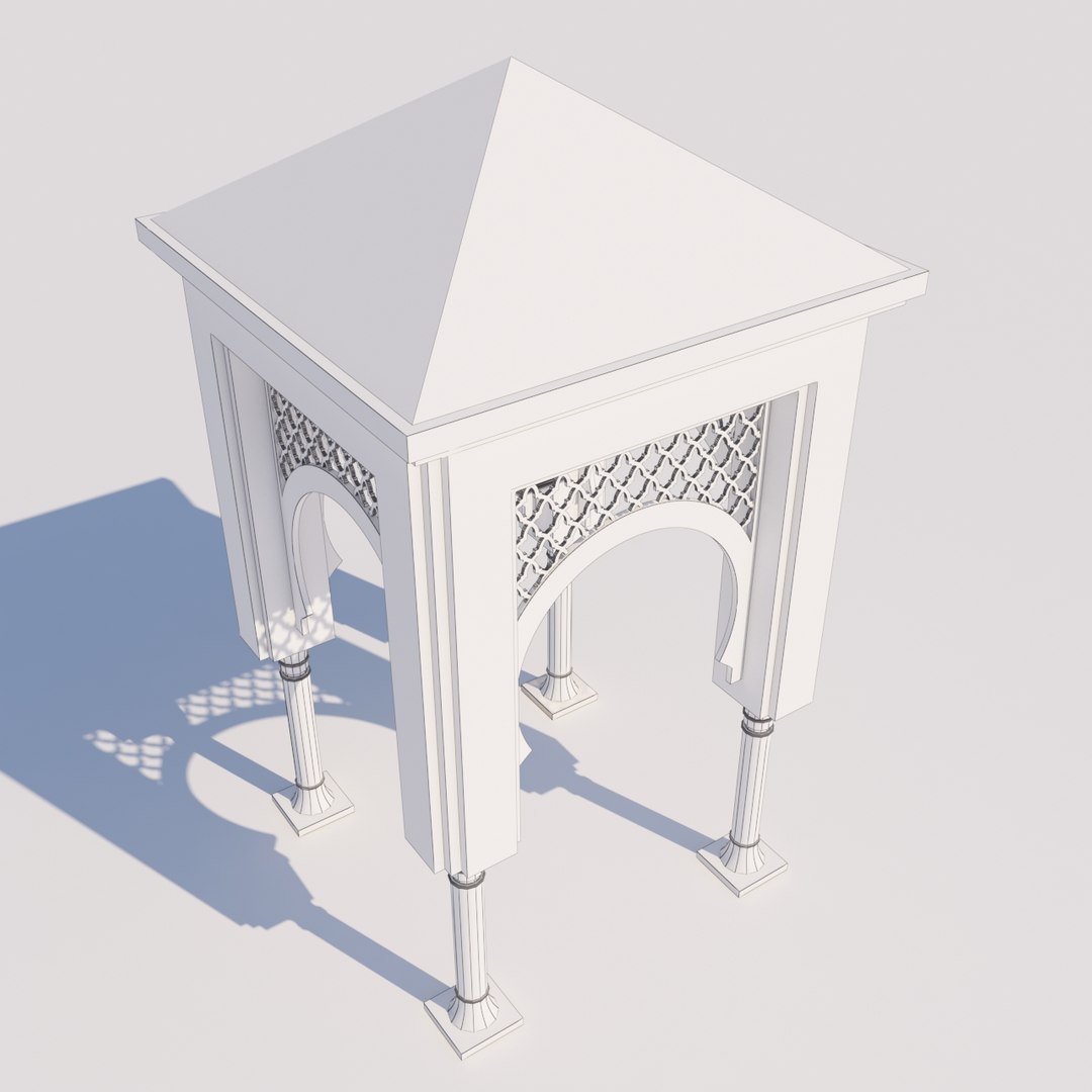 Traditional moroccan door 3D model - TurboSquid 1381083