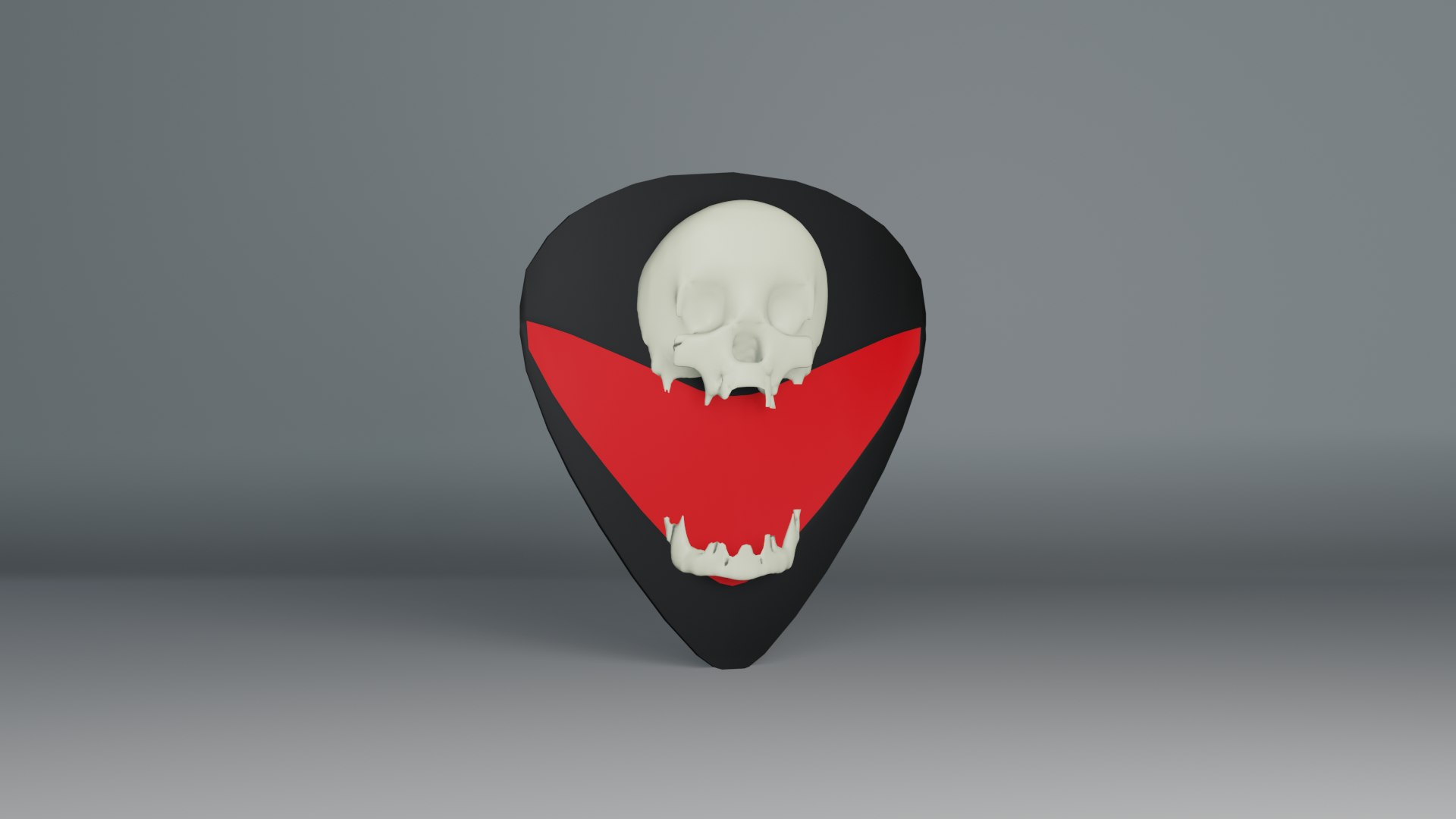 3D Skull Guitar Pick For 3D Print Model - TurboSquid 2327902