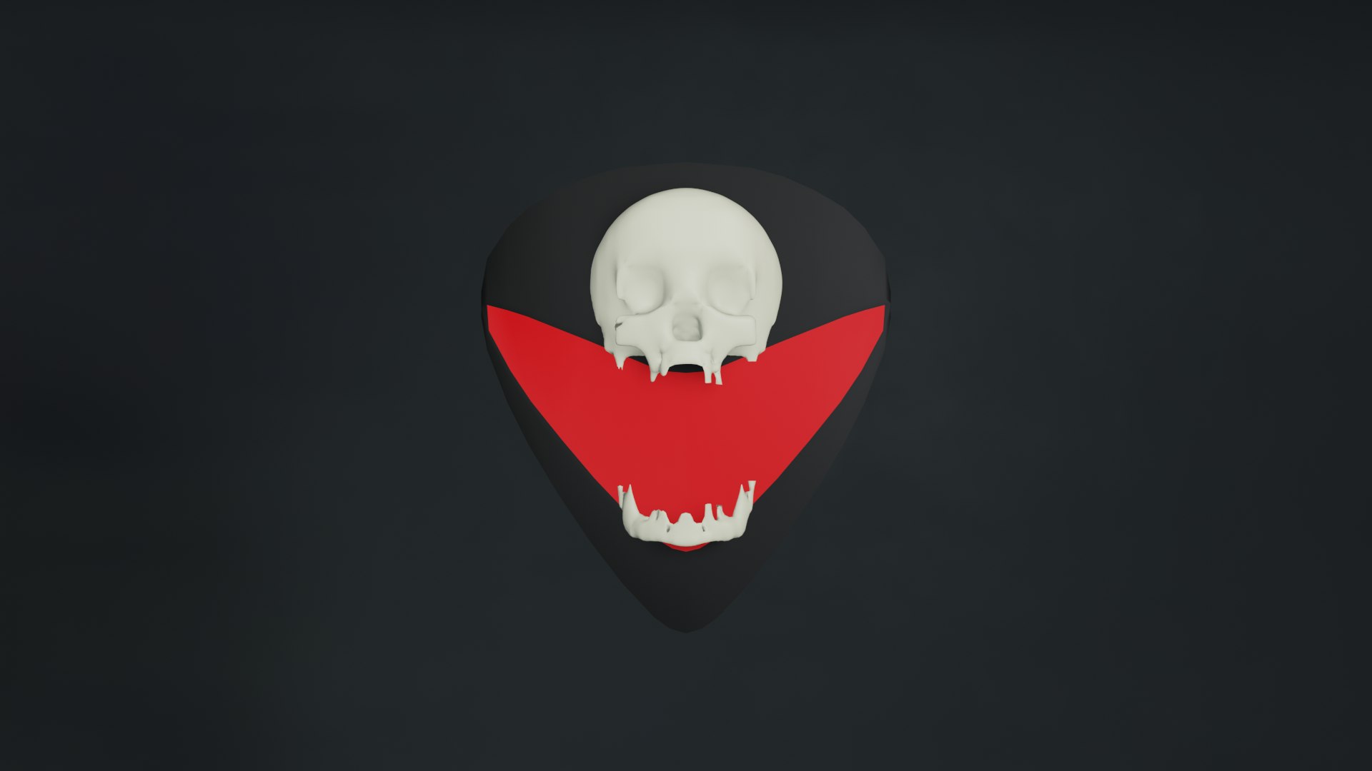 3D Skull Guitar Pick For 3D Print Model - TurboSquid 2327902