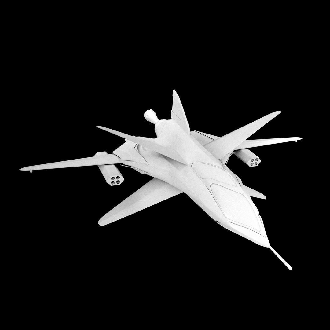 Space Ship 3D Model - TurboSquid 2022857