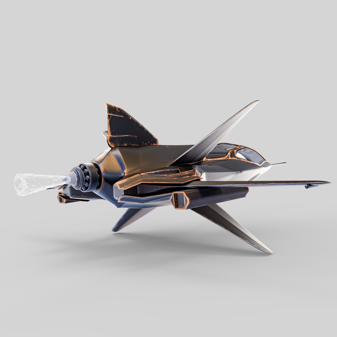 Space Ship 3D Model - TurboSquid 2022857