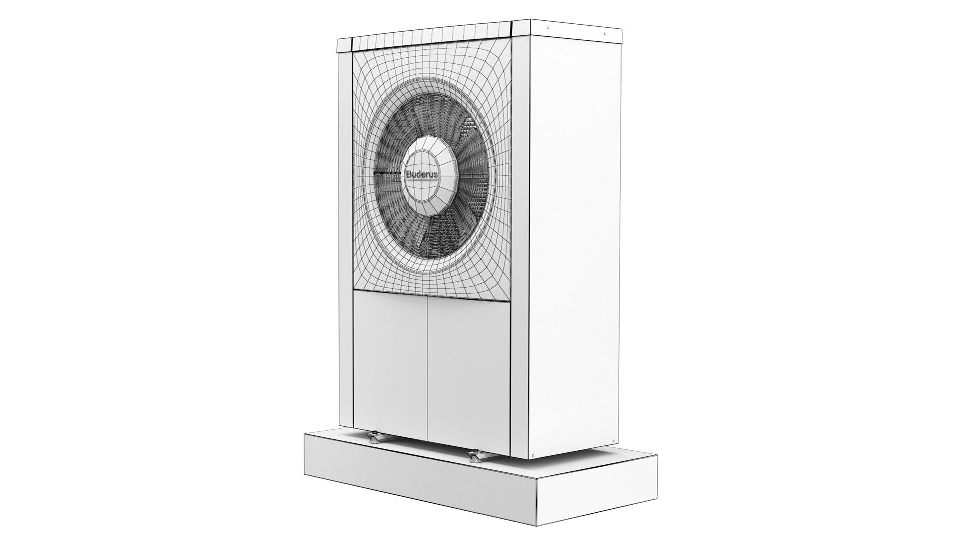 3D Heat Pump Buderus Model - TurboSquid 2212812