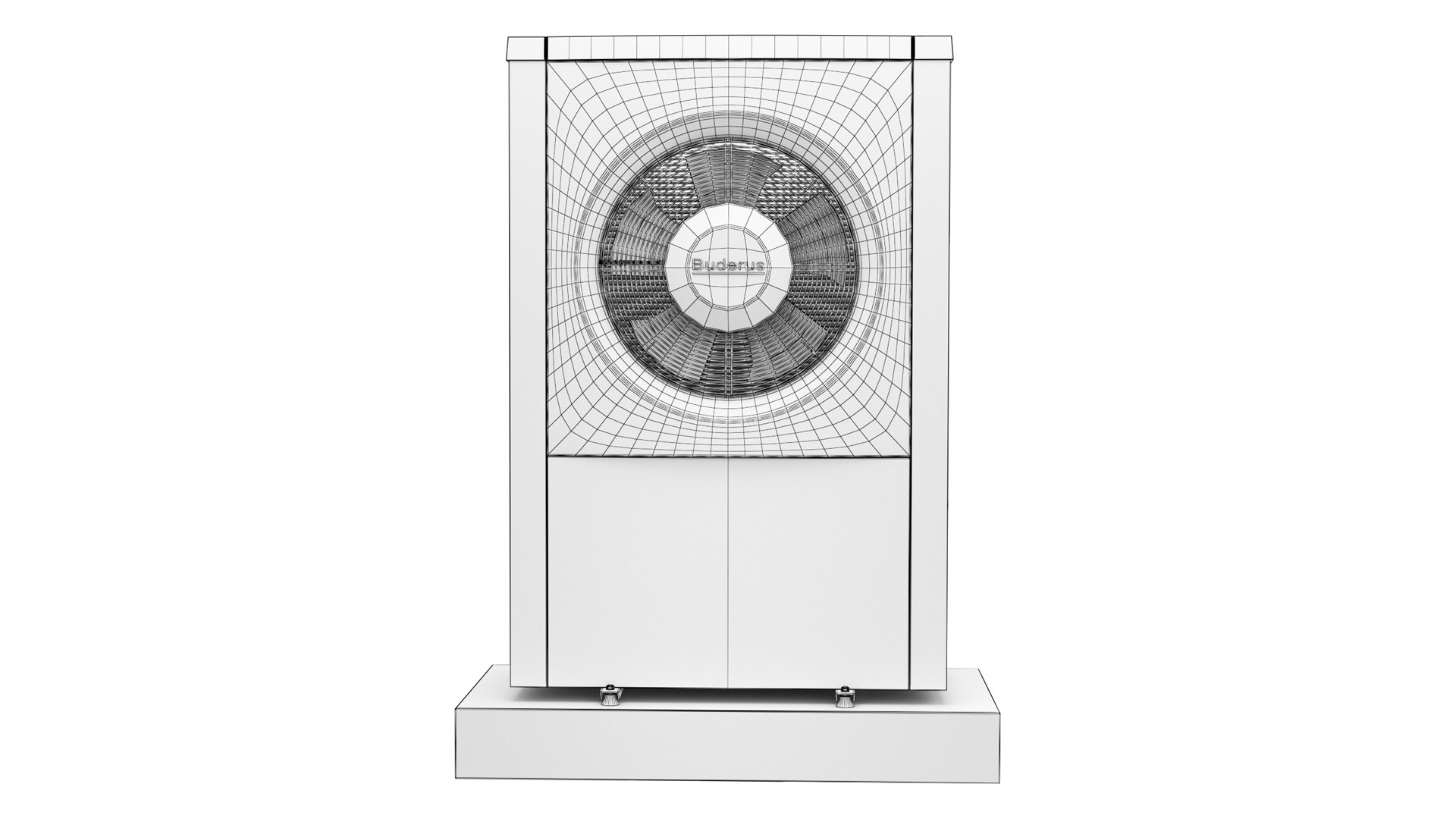 3D Heat Pump Buderus Model - TurboSquid 2212812