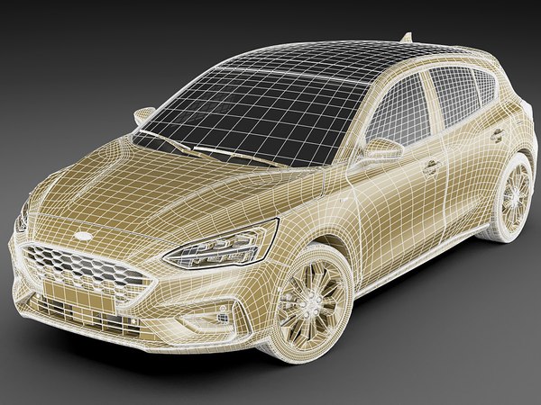 modelo 3d Ford Focus 2019 ST-line - TurboSquid 1347924