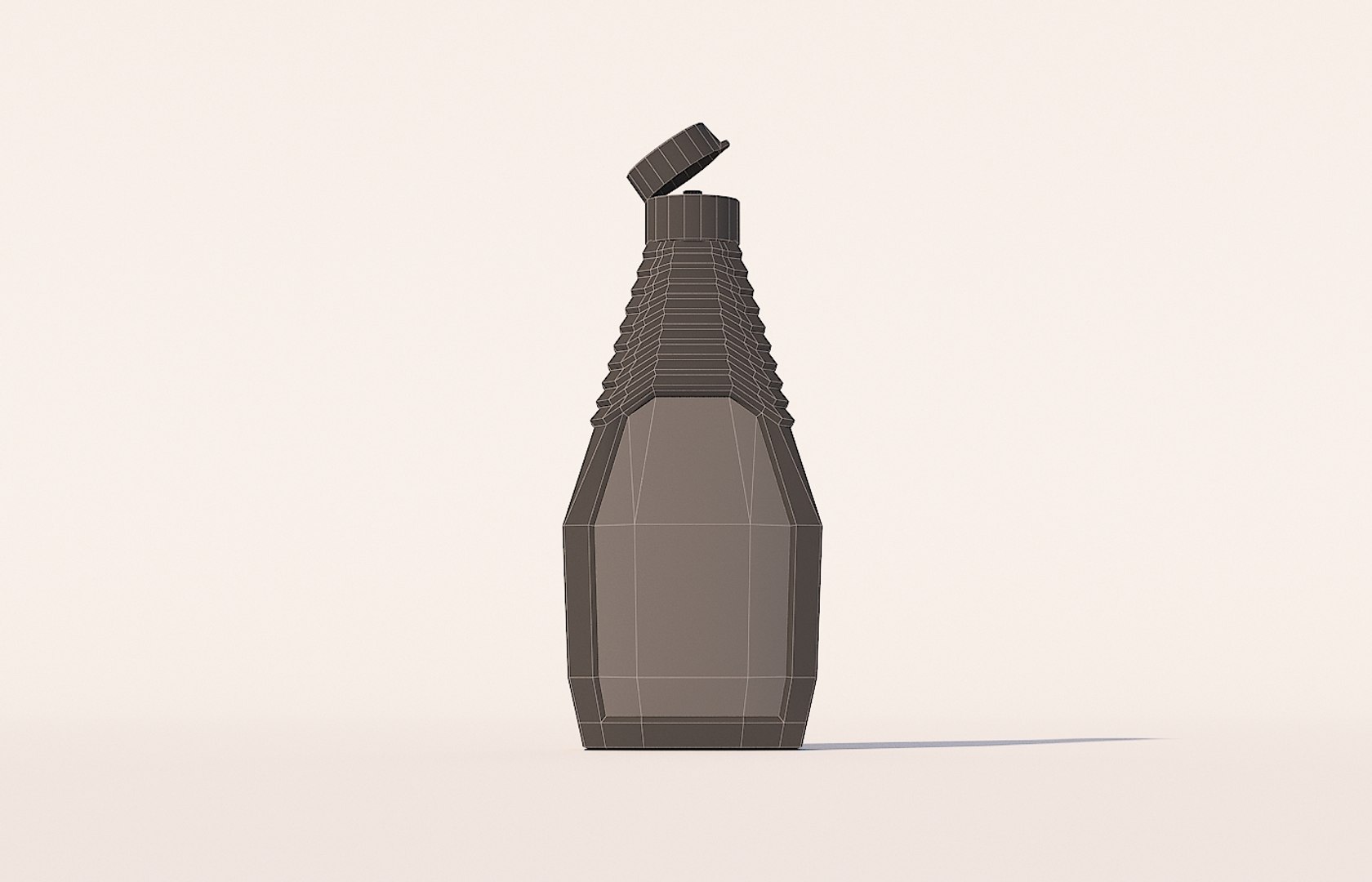 Syrup Bottle 3D Model - TurboSquid 1578851