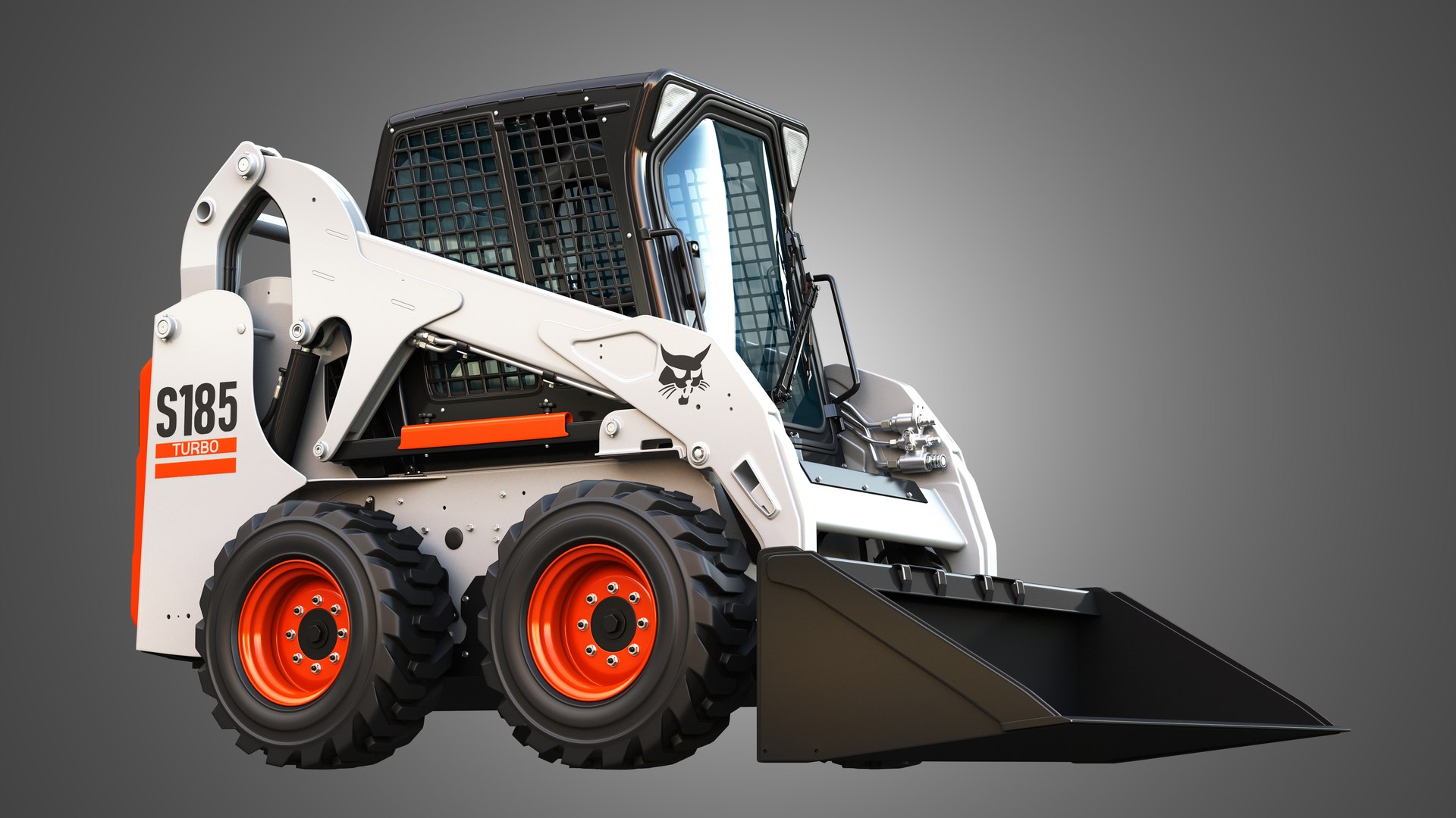 S185 Skid Steer 3D Model - TurboSquid 2136288