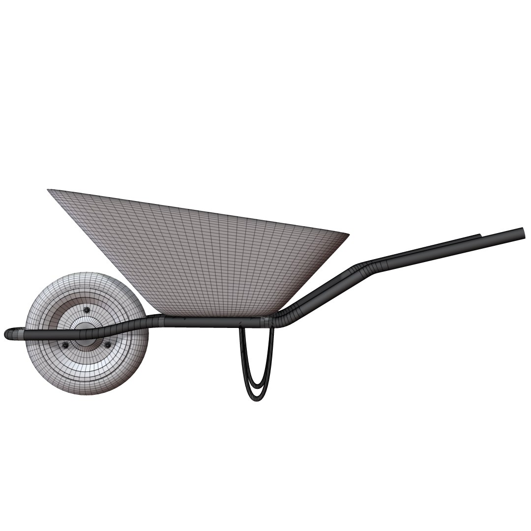 Construction Push Cart 3D Model - TurboSquid 1294811