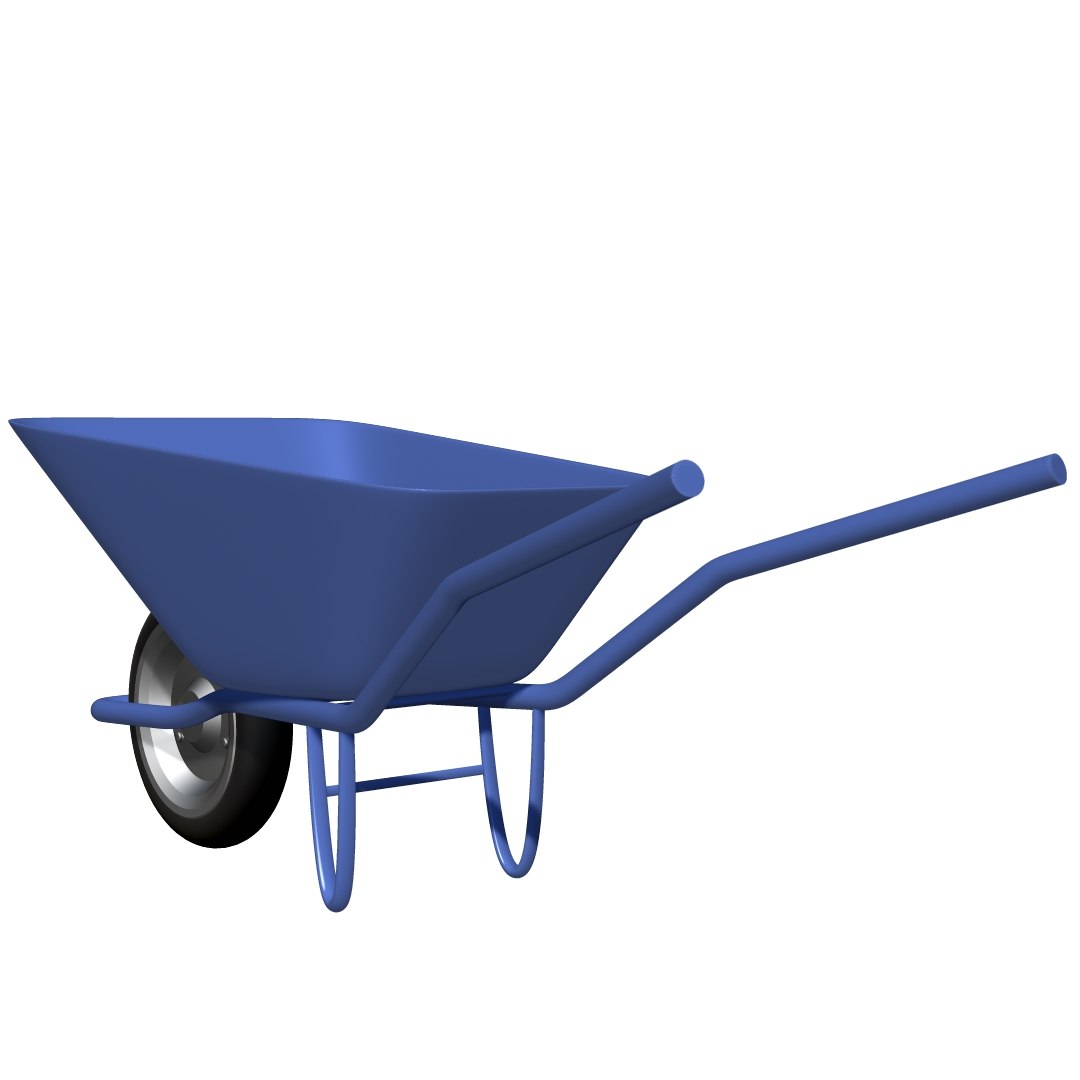 Construction Push Cart 3D Model - TurboSquid 1294811