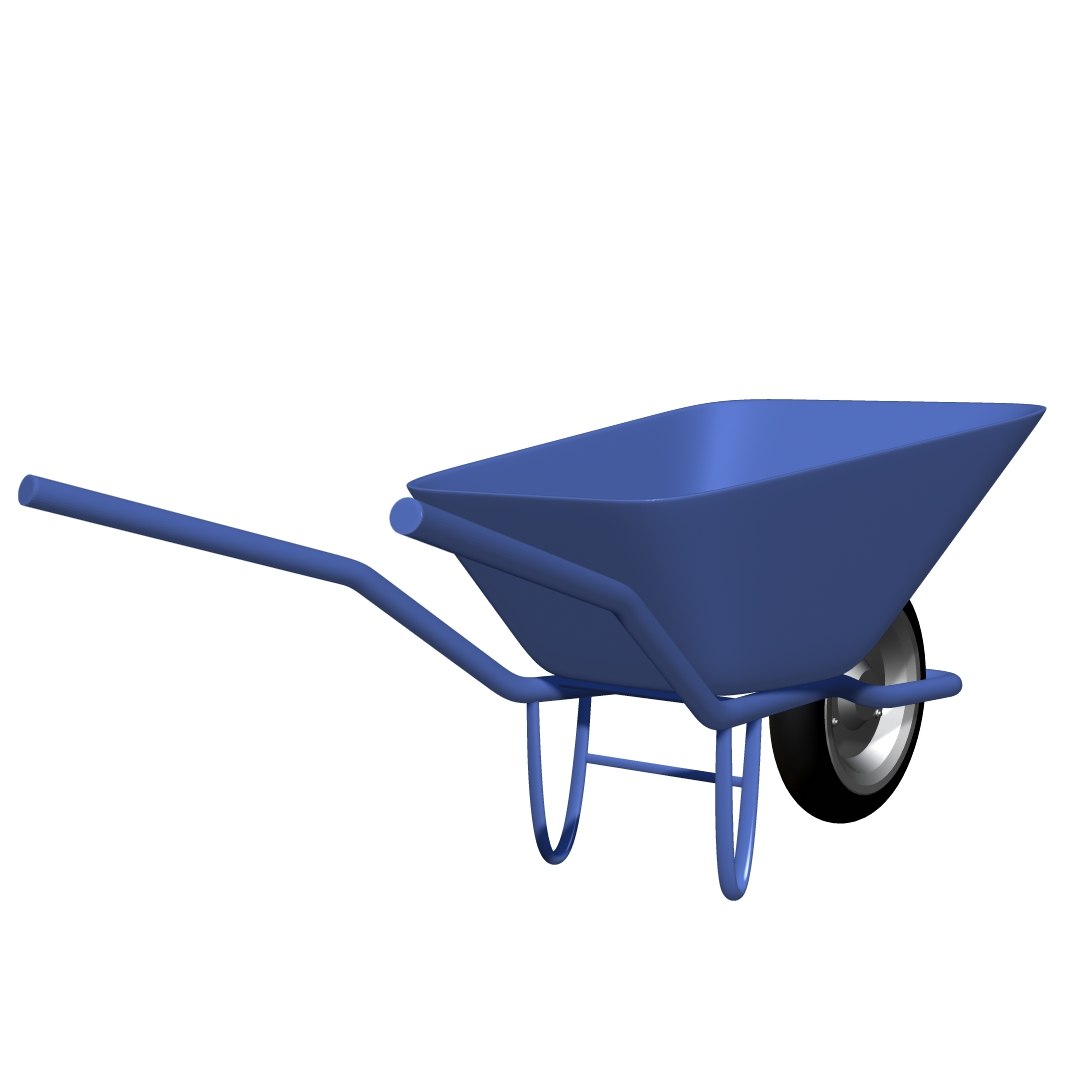 Construction Push Cart 3D Model - TurboSquid 1294811