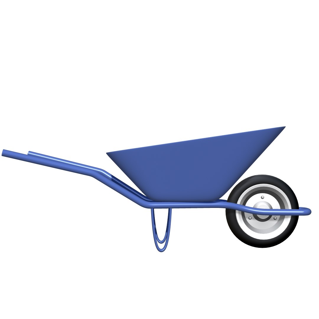 Construction Push Cart 3D Model - TurboSquid 1294811
