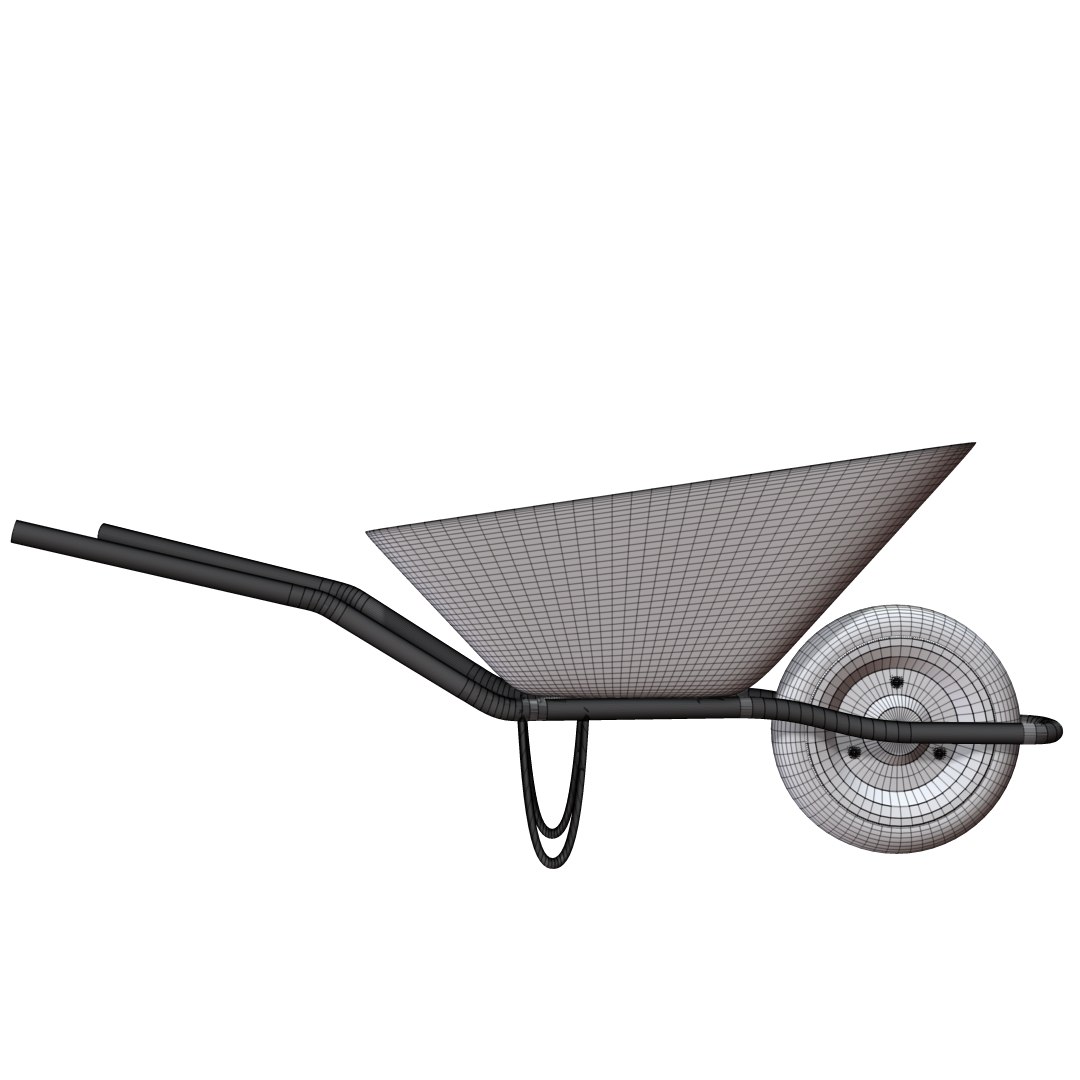 Construction Push Cart 3D Model - TurboSquid 1294811