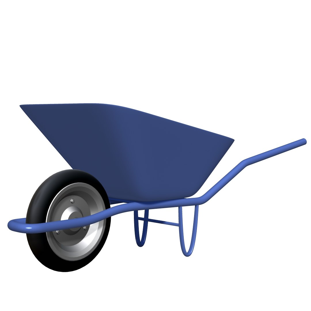 Construction Push Cart 3D Model - TurboSquid 1294811