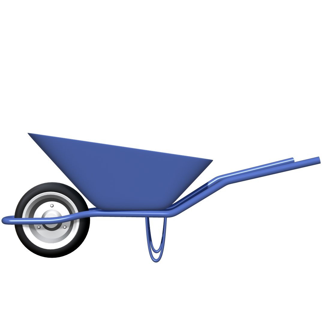 Construction Push Cart 3D Model - TurboSquid 1294811