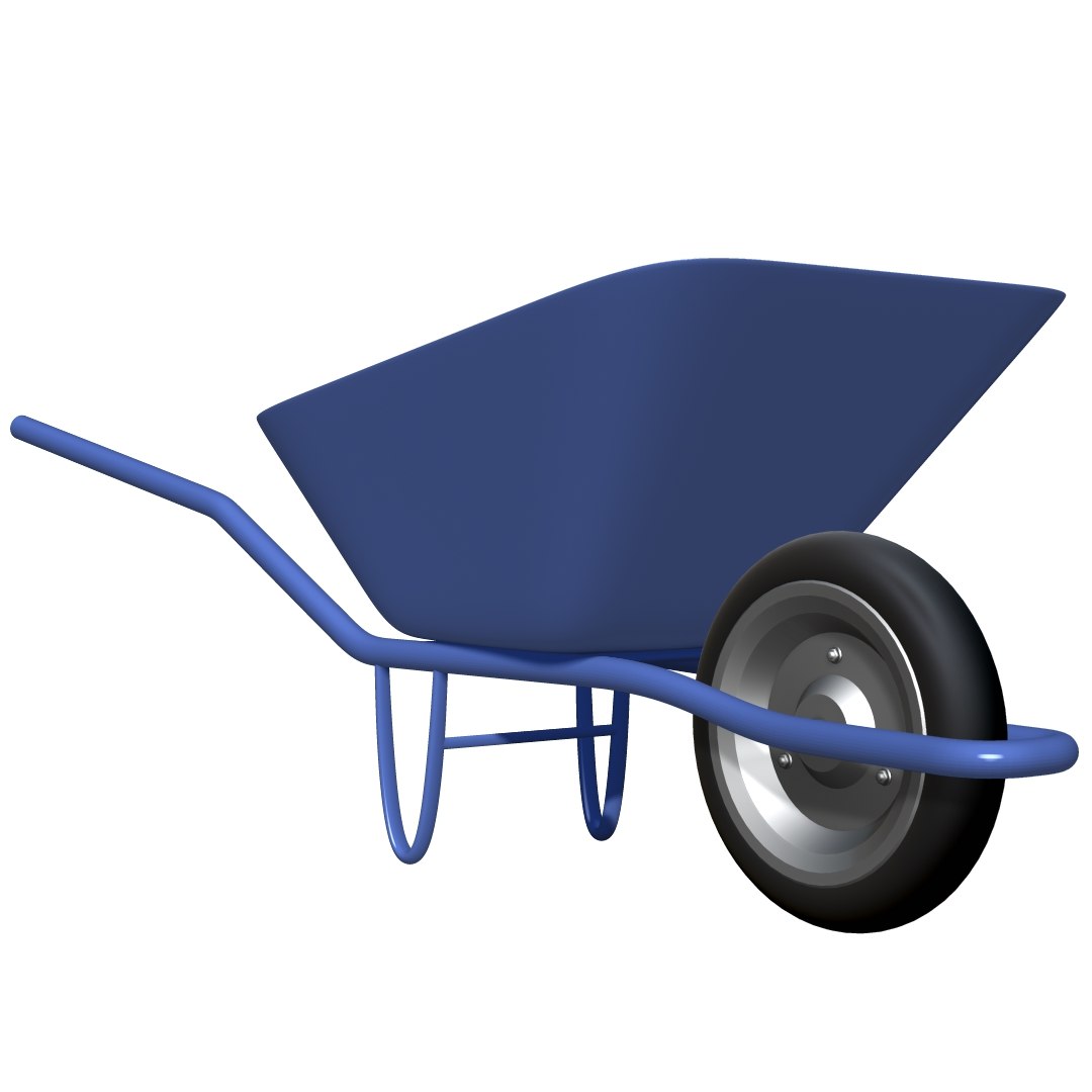 Construction Push Cart 3D Model - TurboSquid 1294811