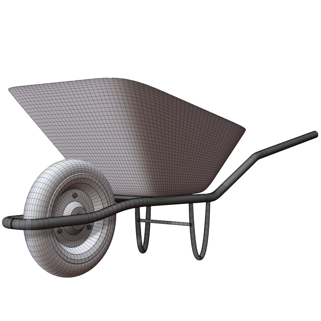 Construction Push Cart 3D Model - TurboSquid 1294811
