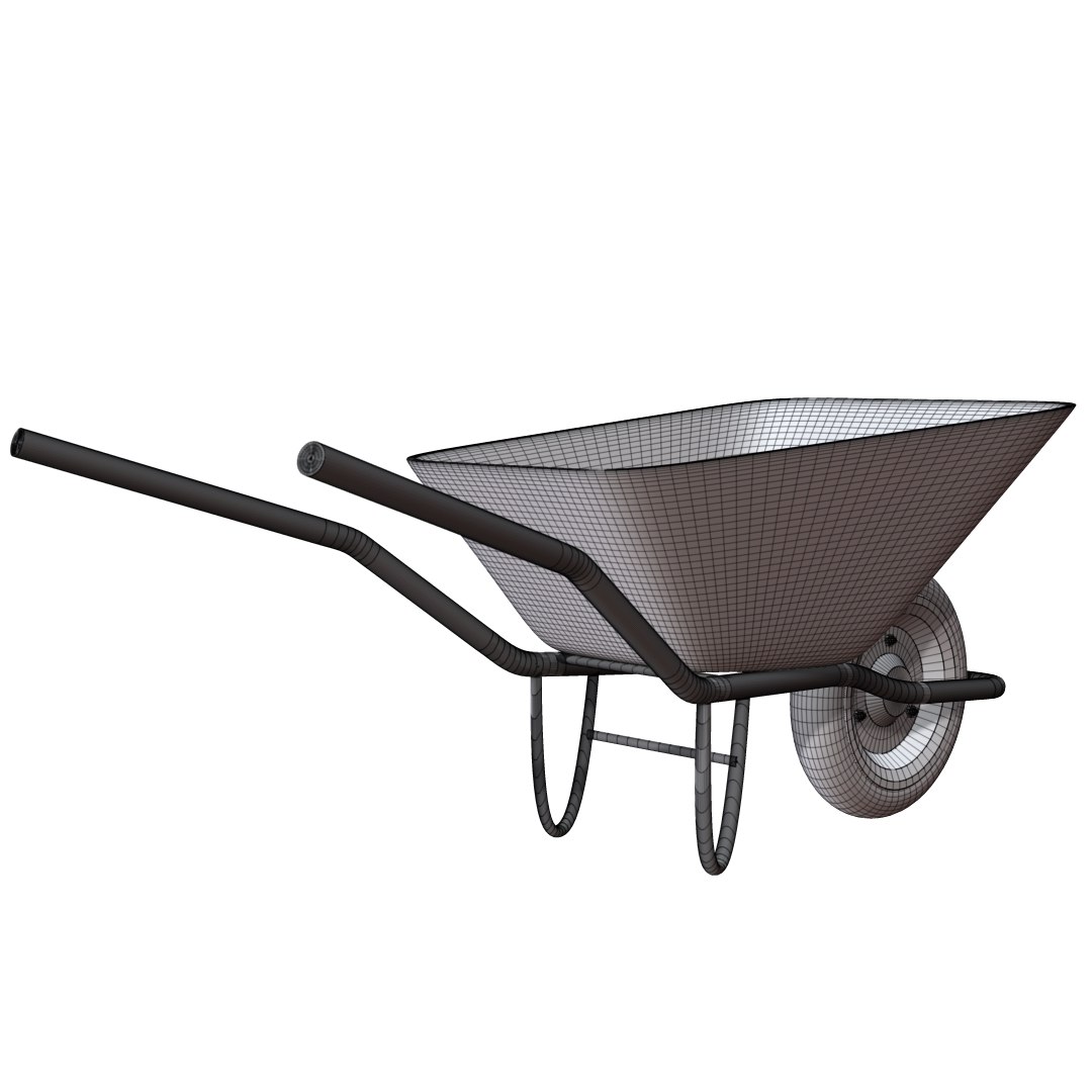 Construction Push Cart 3D Model - TurboSquid 1294811