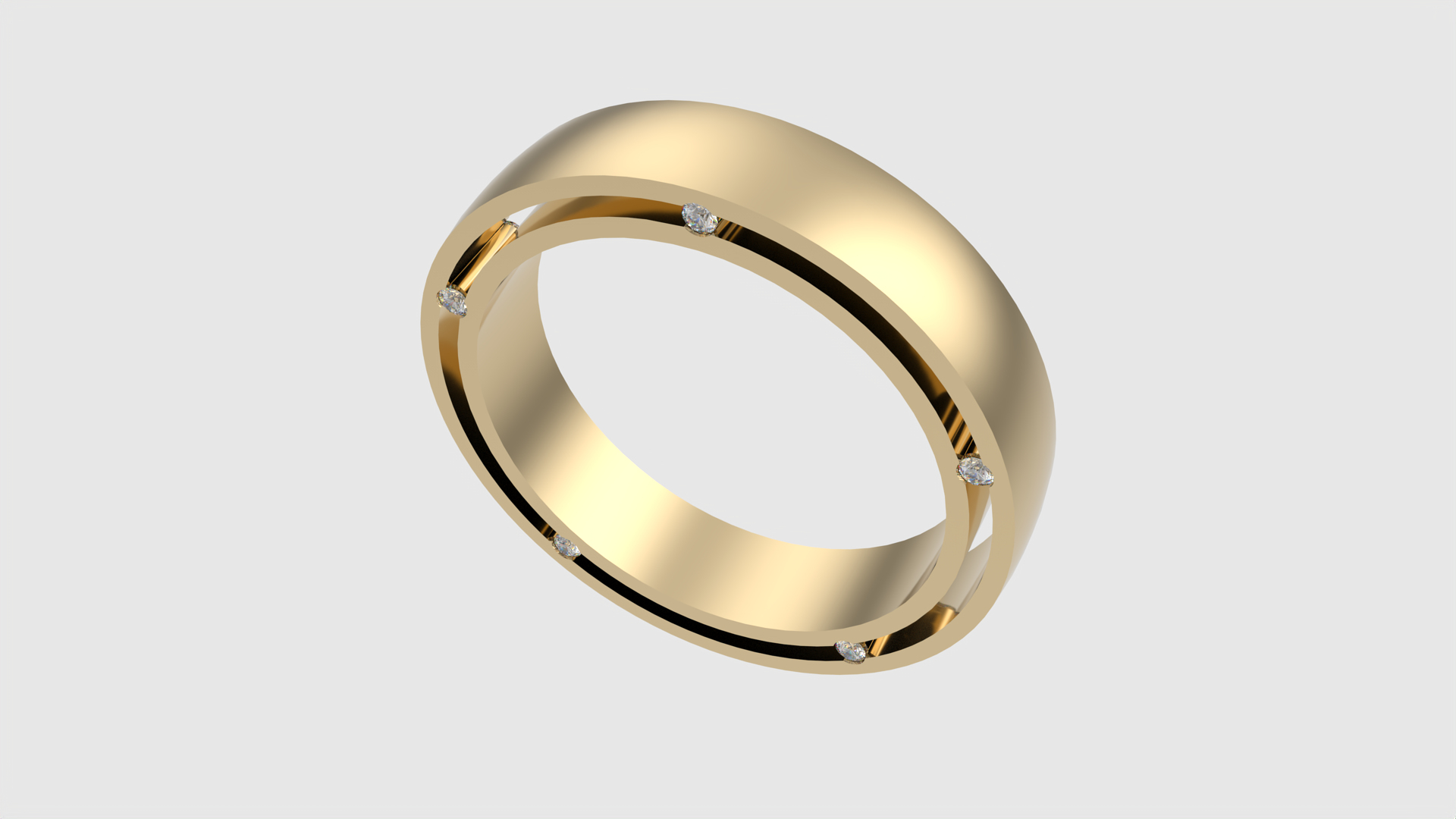 Timeless Wedding Ring With Subtle Accents JDBCo 3D - TurboSquid 2343495