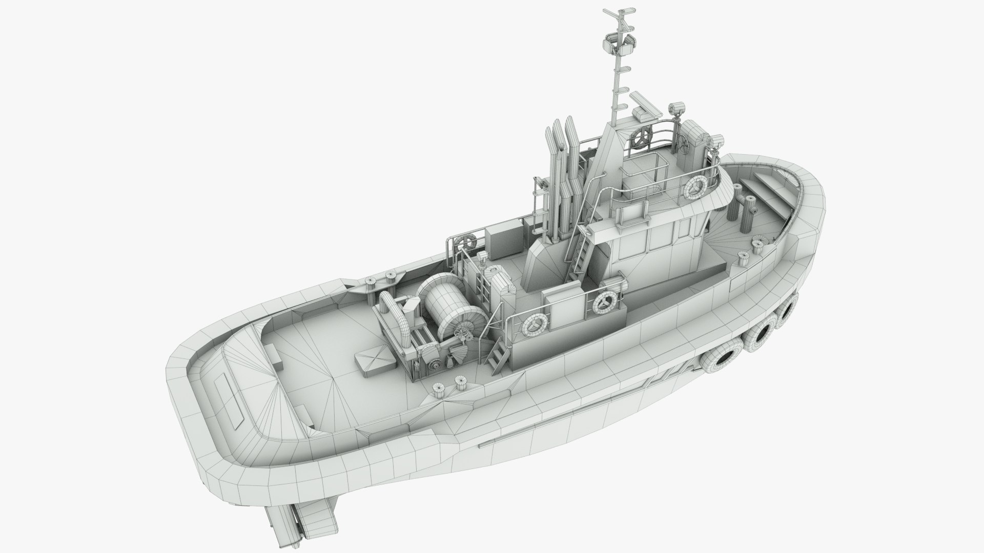 Tugboat Edward L 3D Model - TurboSquid 1760374
