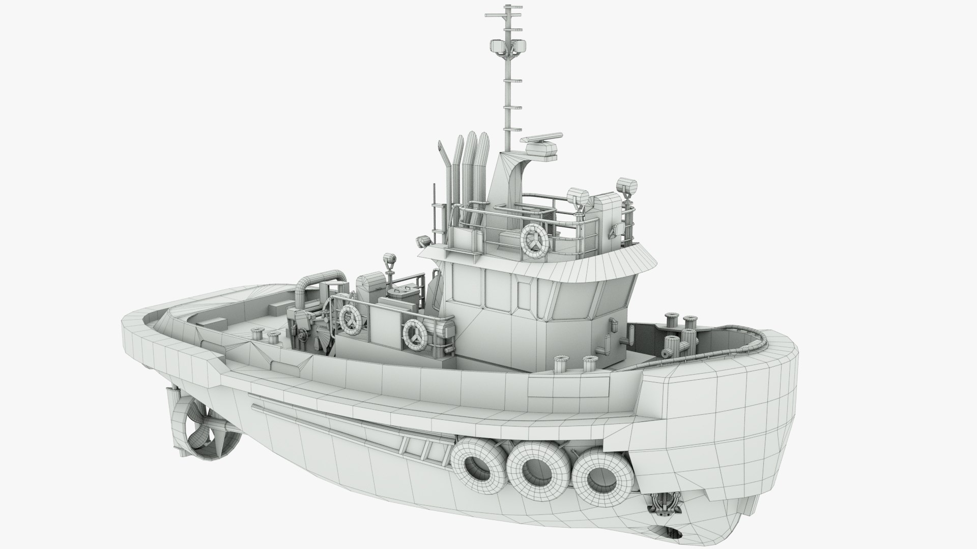 Tugboat Edward L 3D Model - TurboSquid 1760374