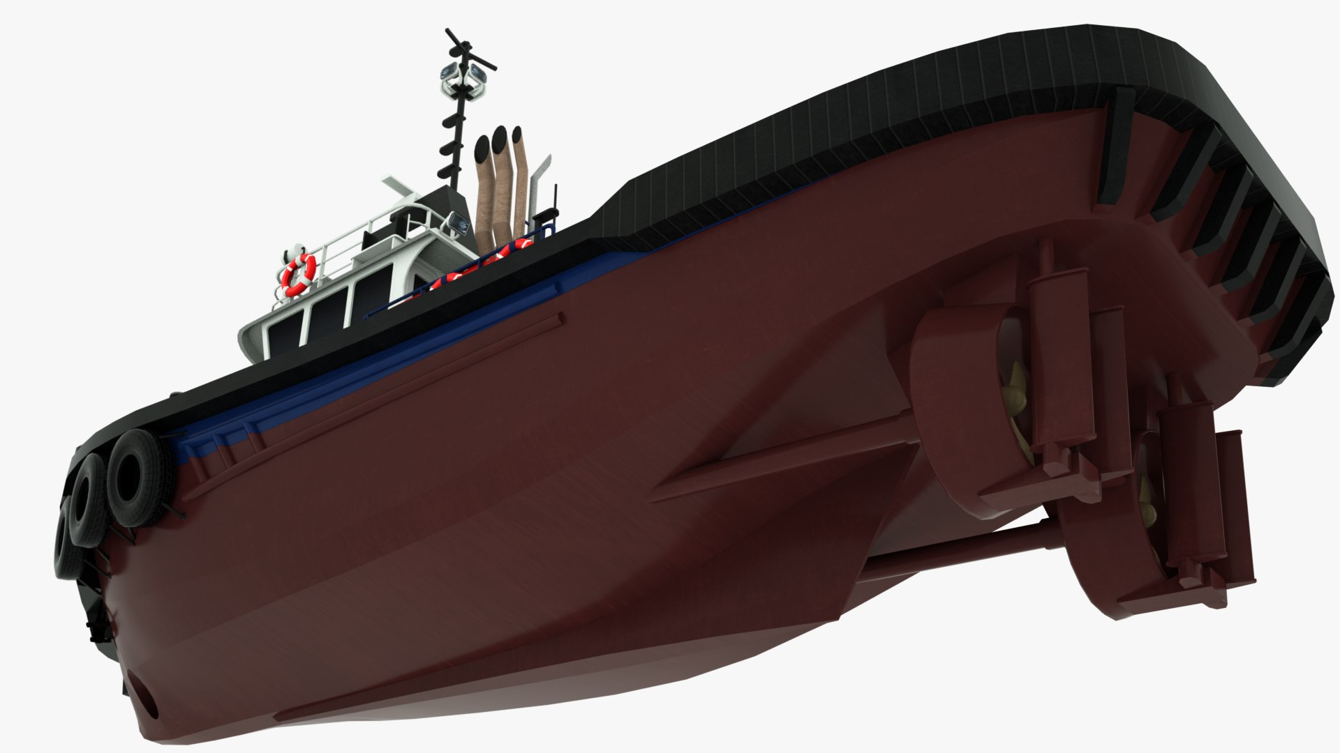 Tugboat Edward L 3D Model - TurboSquid 1760374