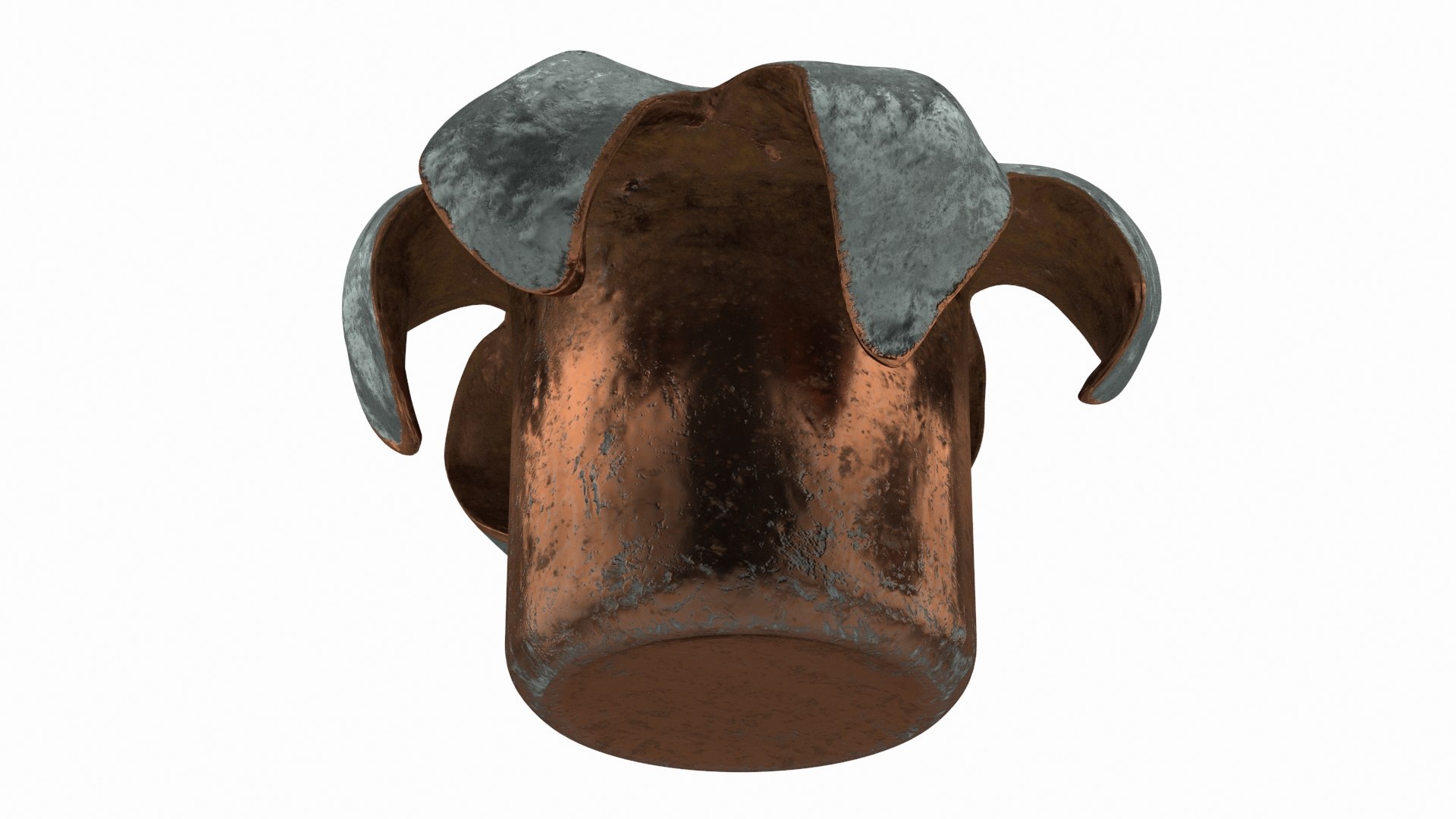 3D Impact Bullet Lead Model - TurboSquid 2282948