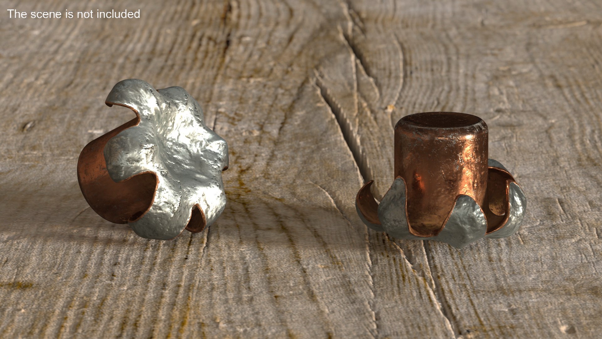 3D Impact Bullet Lead Model - TurboSquid 2282948