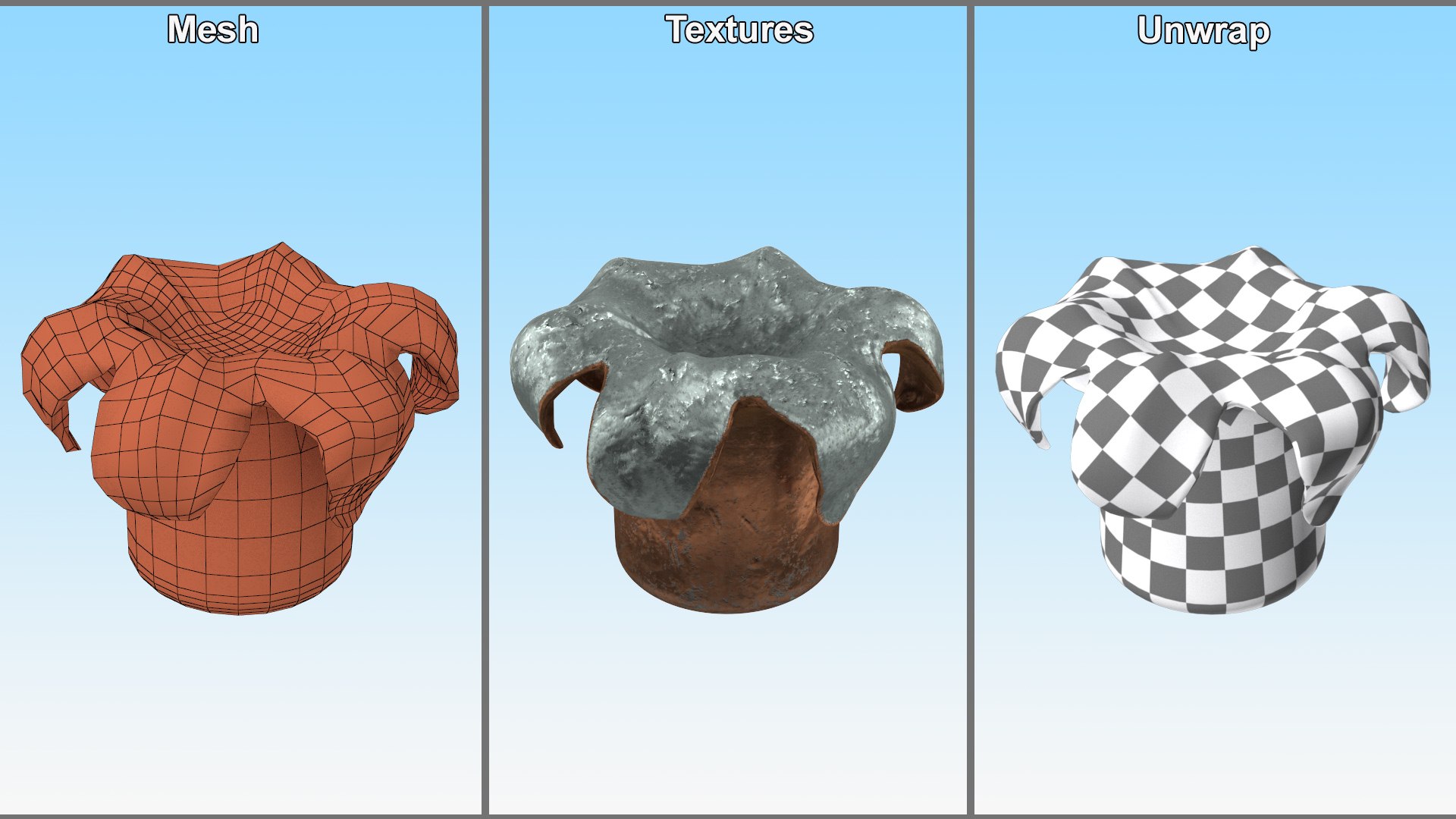 3D Impact Bullet Lead Model - TurboSquid 2282948