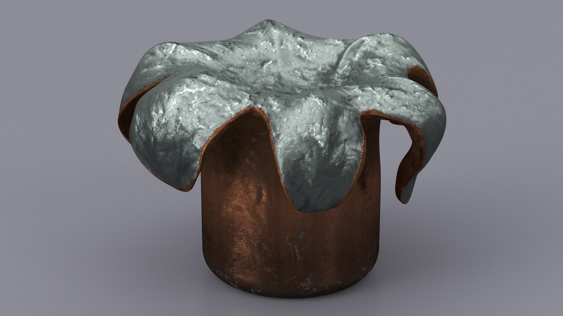 3D Impact Bullet Lead Model - TurboSquid 2282948