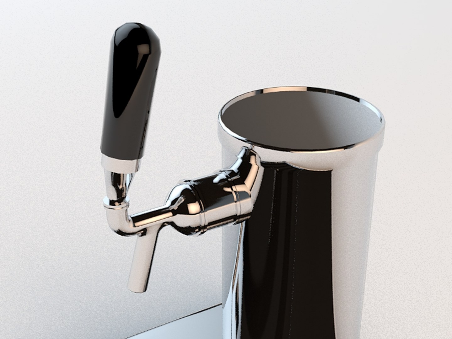 Beer Tap 3d C4d