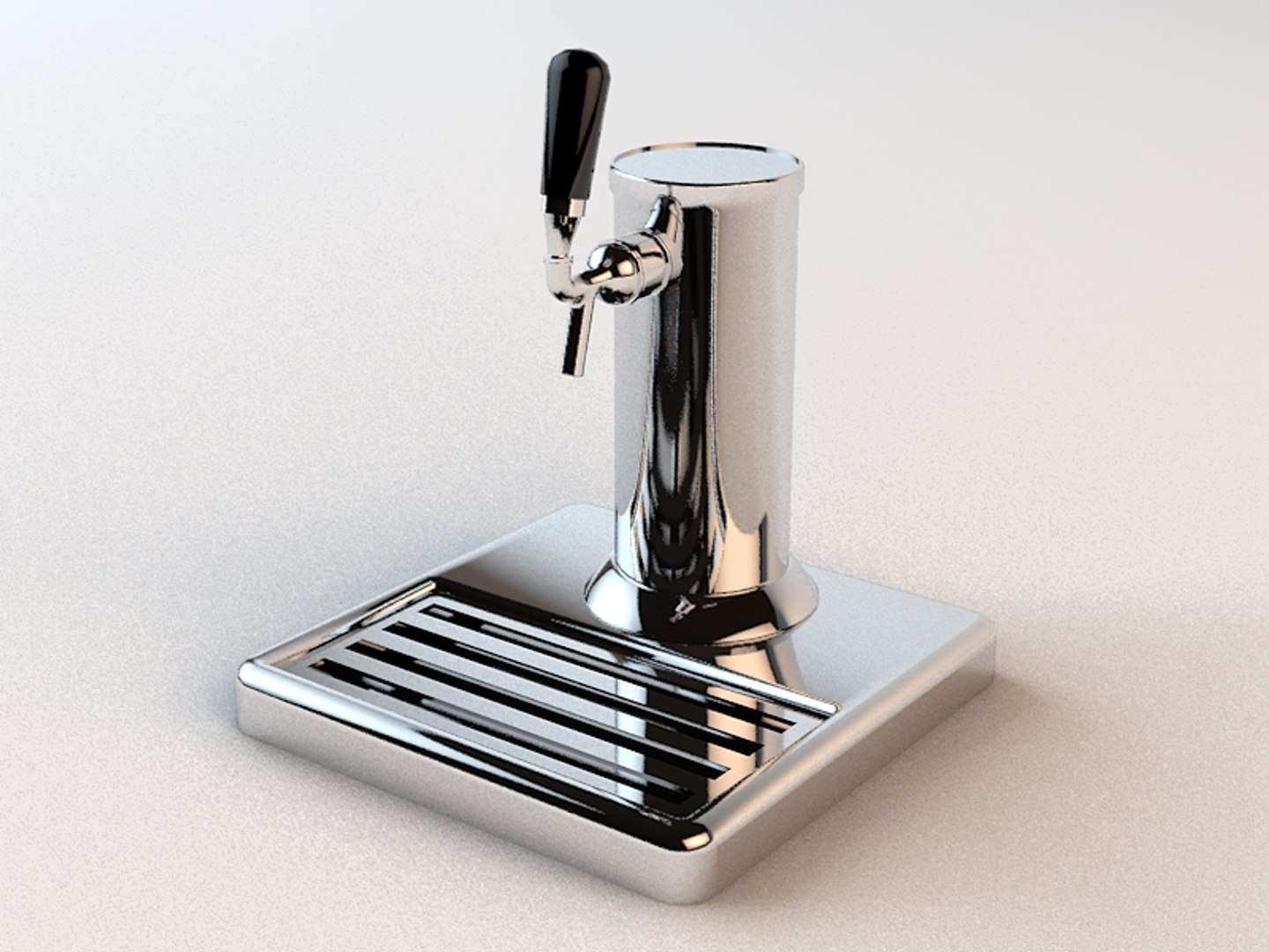 Beer Tap 3d C4d