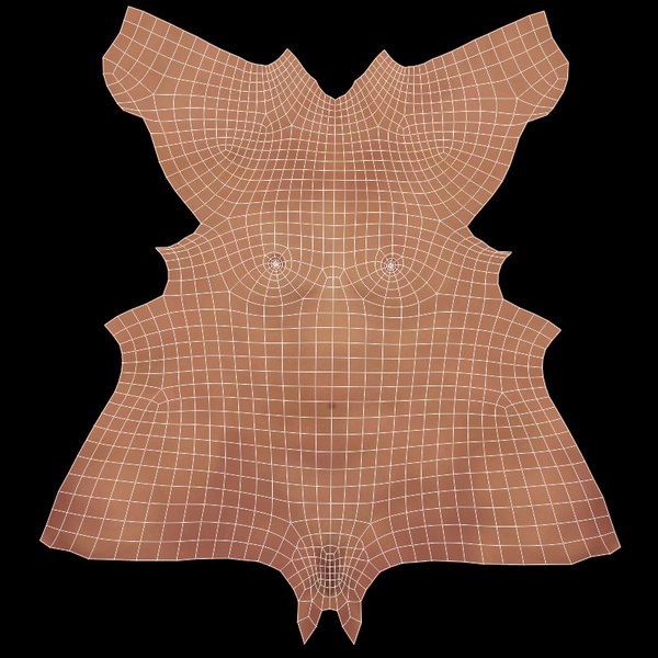 3D realistic female character body - TurboSquid 1332222