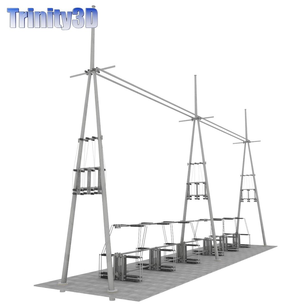 Distribution Lines 3d Max