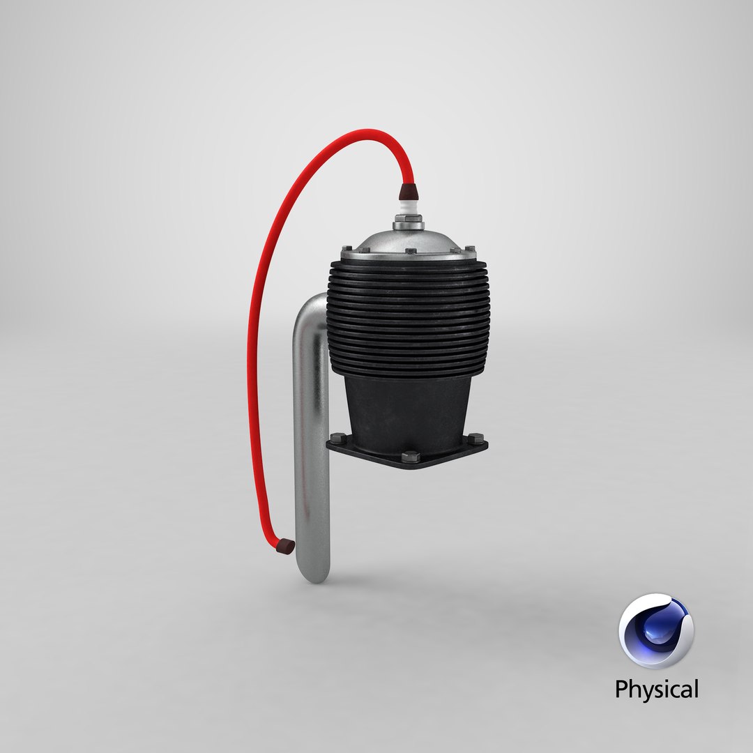 3D Motorcycle Engine Cylinder V1 Model - TurboSquid 1860072