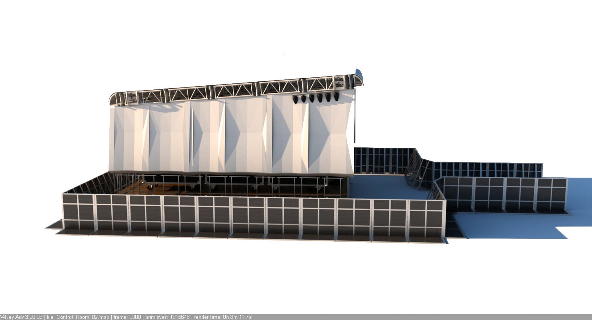 Umf-stage Control Room Vi 3D Model - TurboSquid 1149806