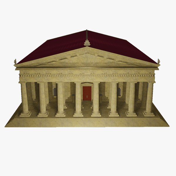 GRIECHISCHER TEMPEL 3D-Modell - TurboSquid 2016246