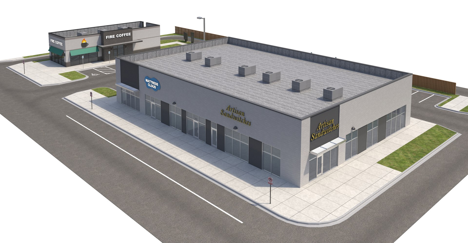 3D retail store model - TurboSquid 1674085