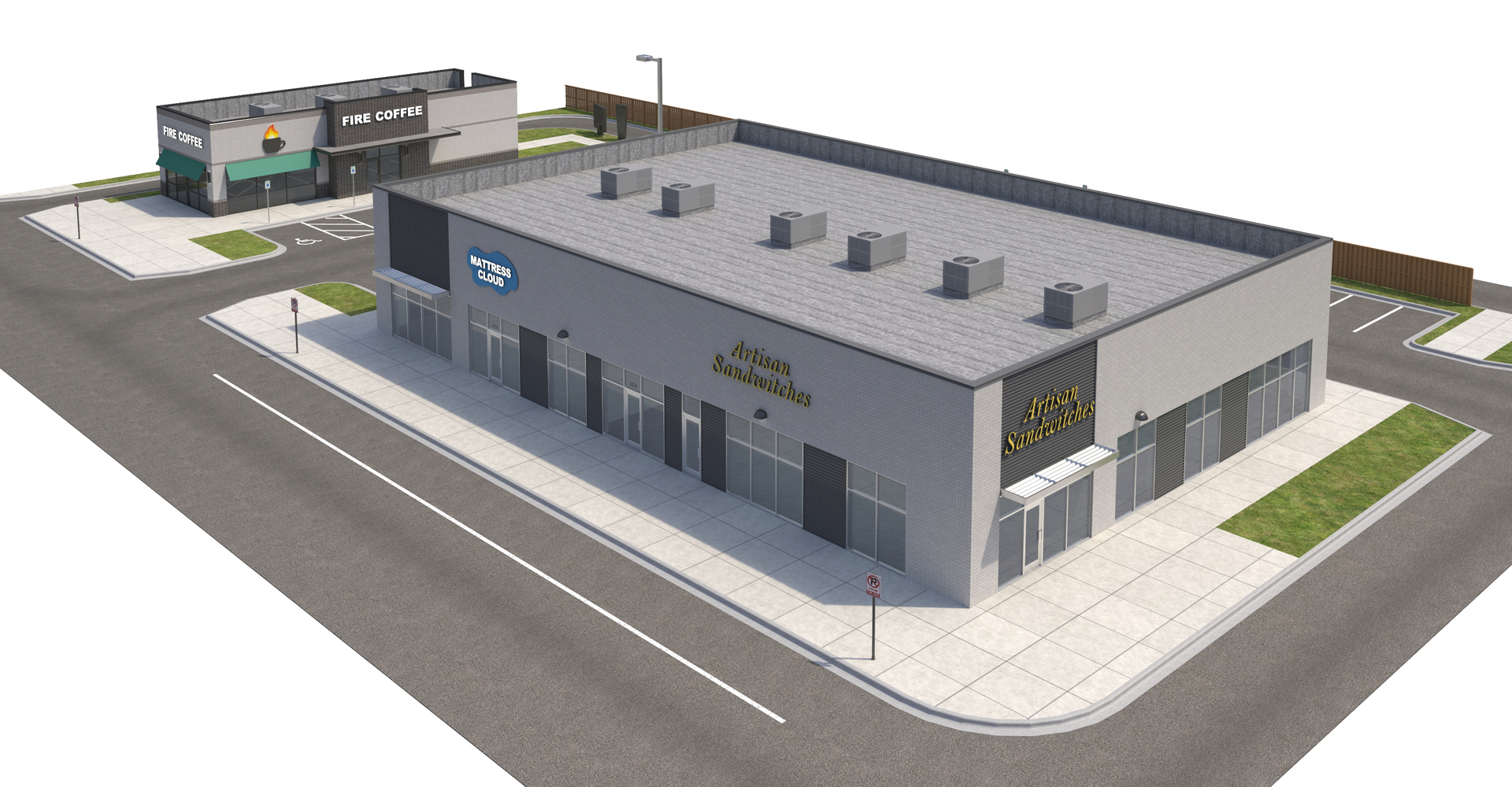 3D retail store model - TurboSquid 1674085