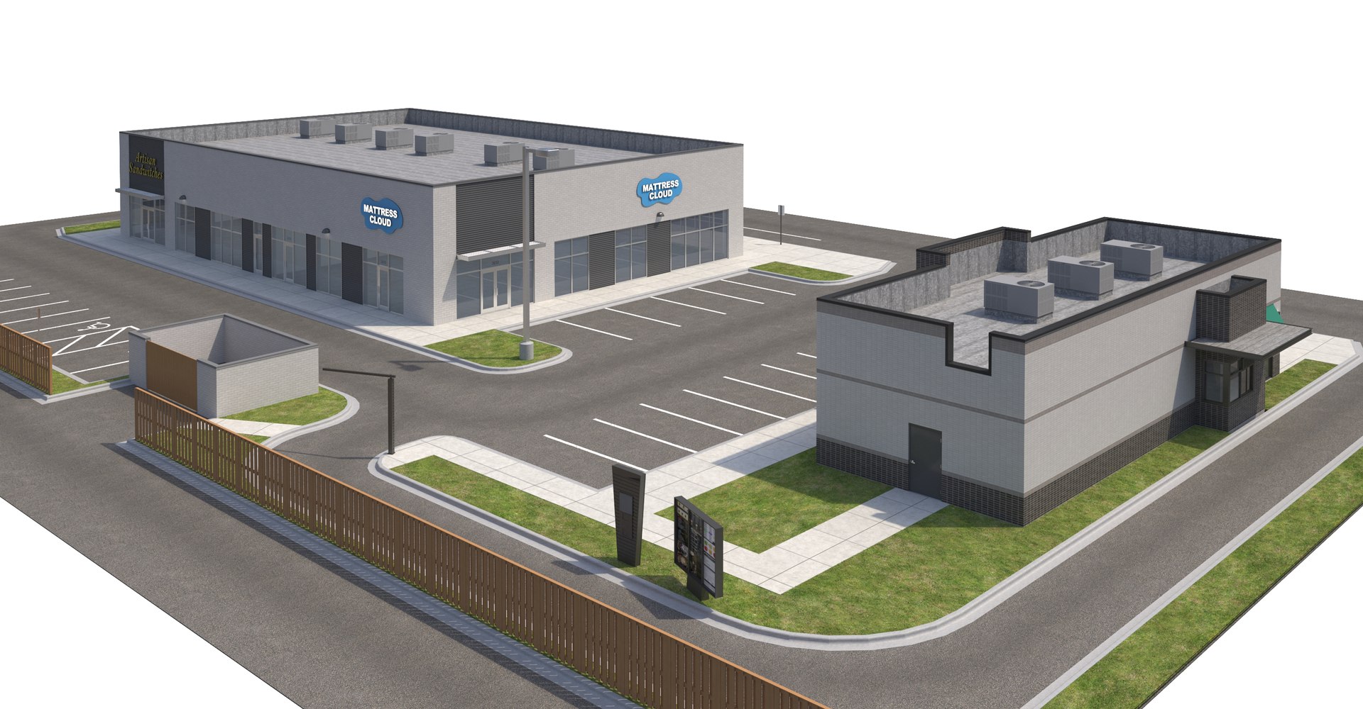 3D Retail Store Model - TurboSquid 1674085