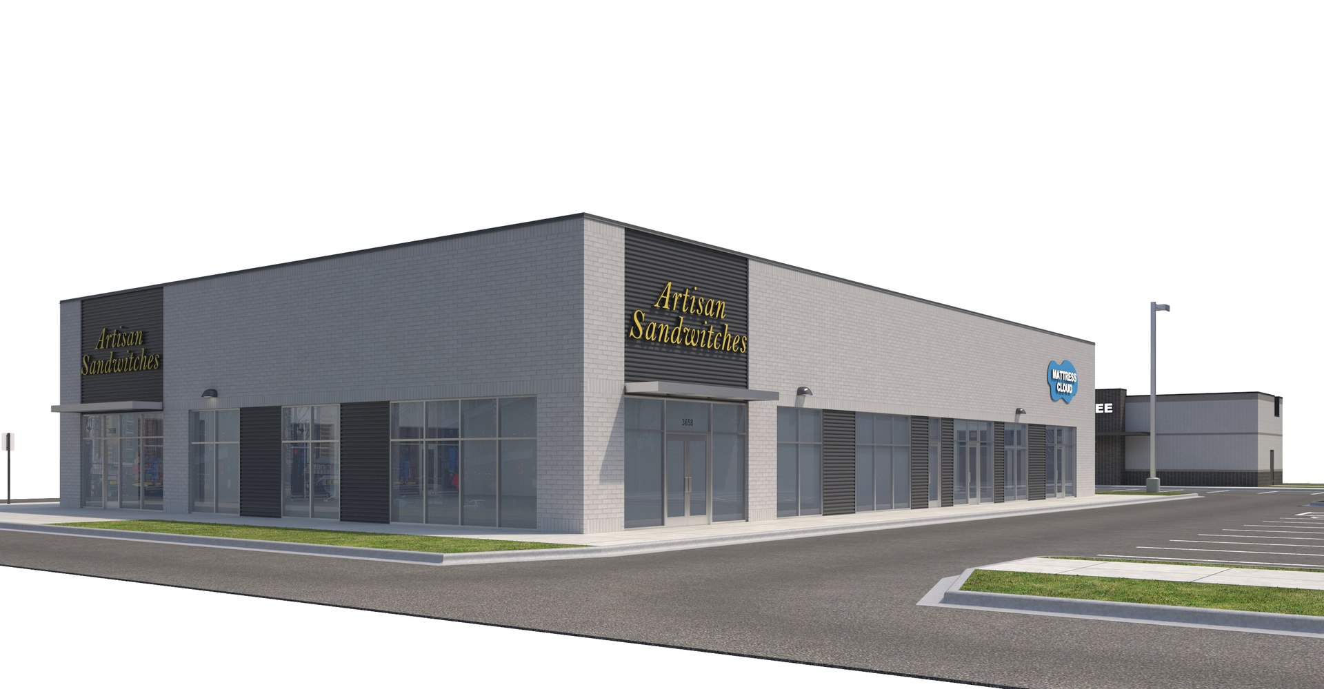 3D Retail Store Model - TurboSquid 1674085