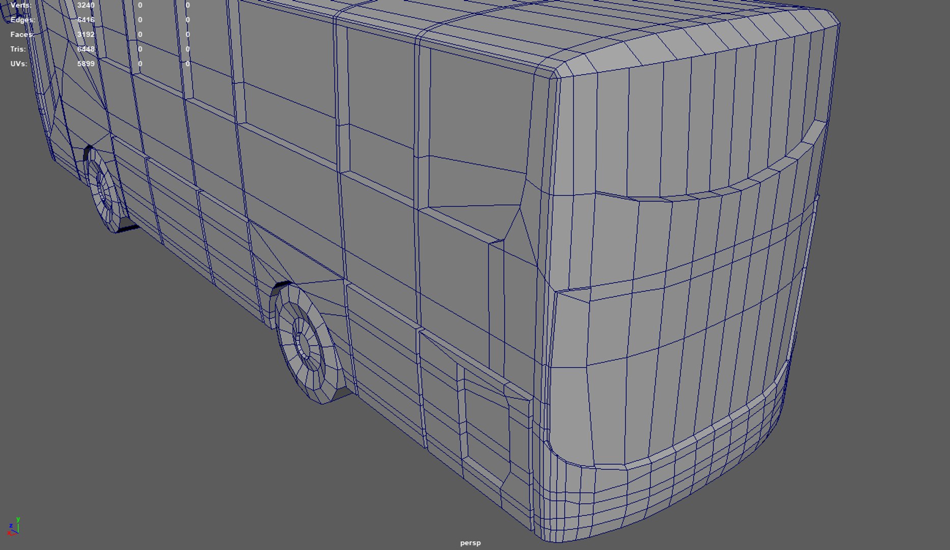 3D Low Poly Bus 01 - TurboSquid 2172982