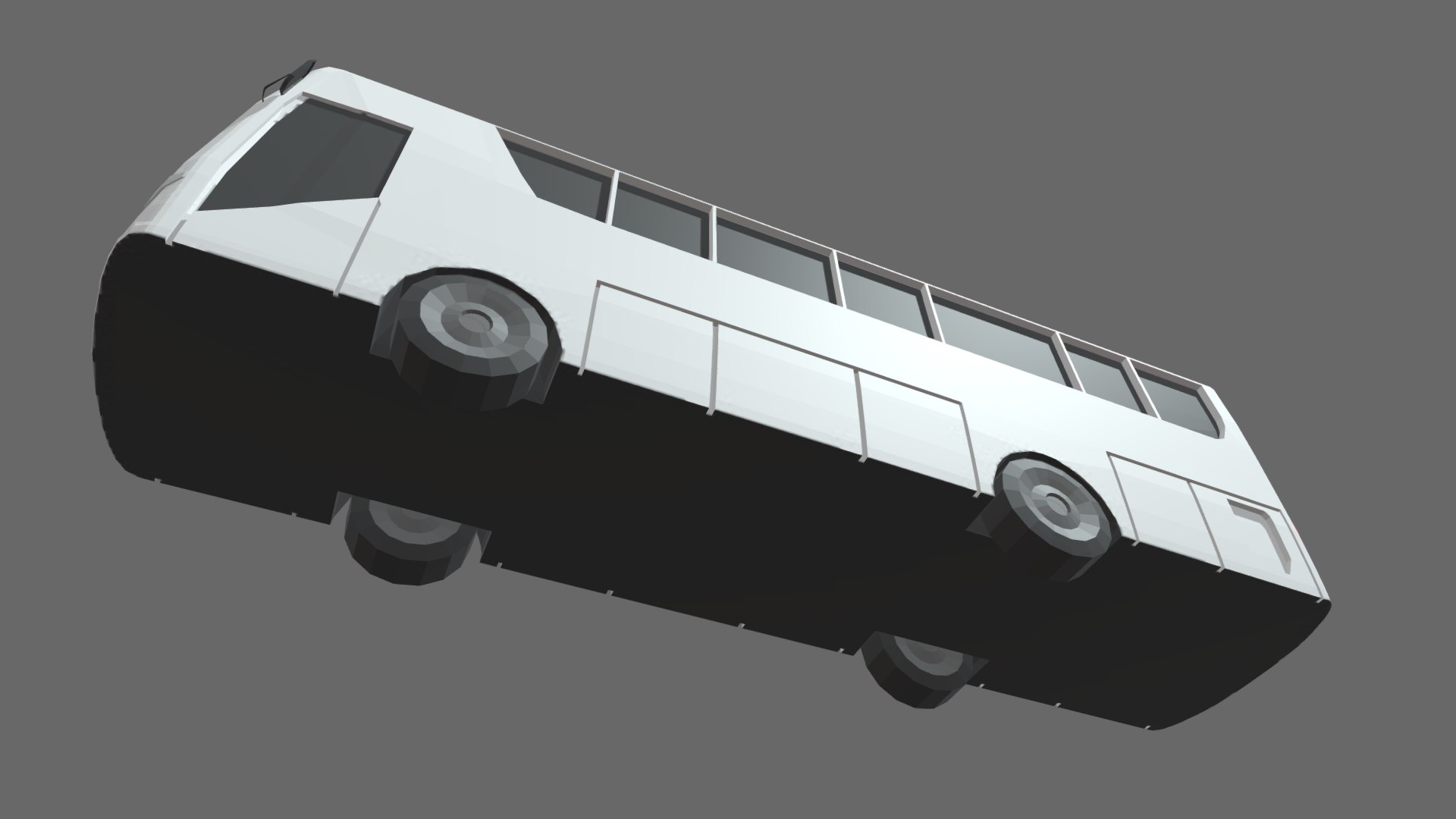 3D Low Poly Bus 01 - TurboSquid 2172982