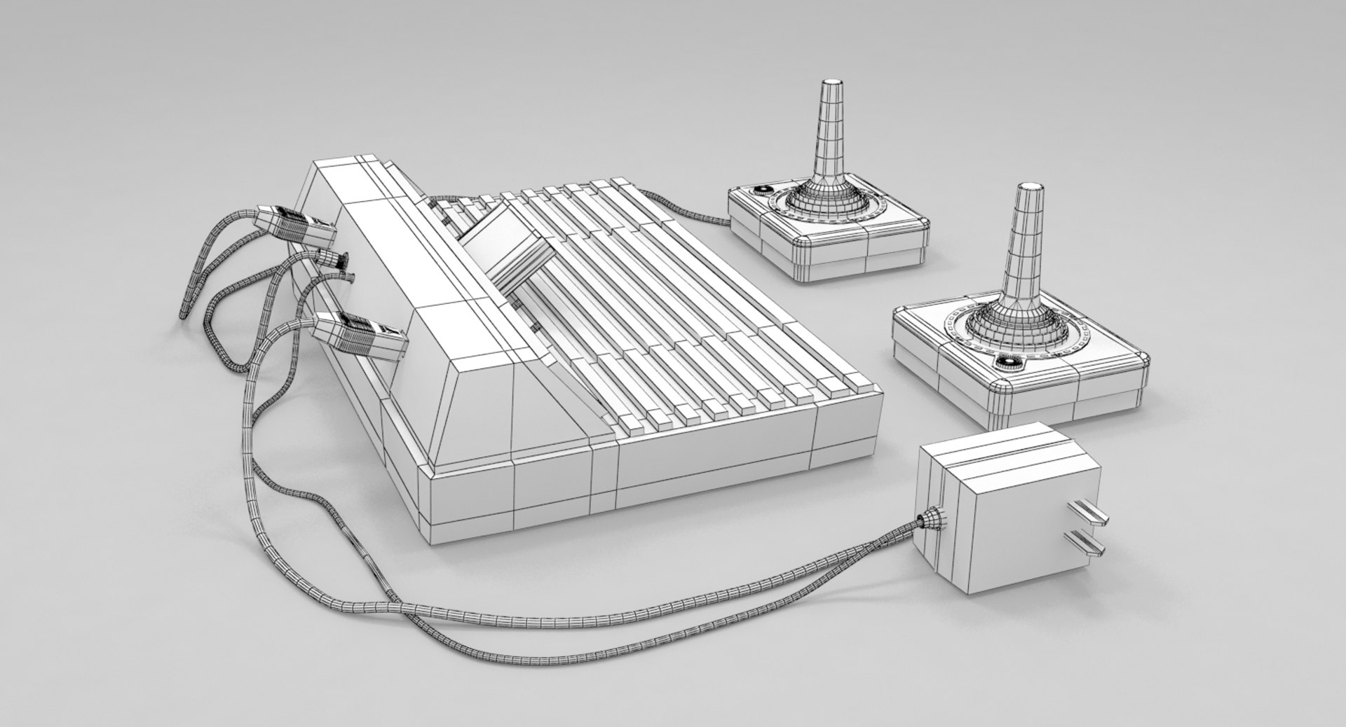 3D model atari 2600 - TurboSquid 1361592