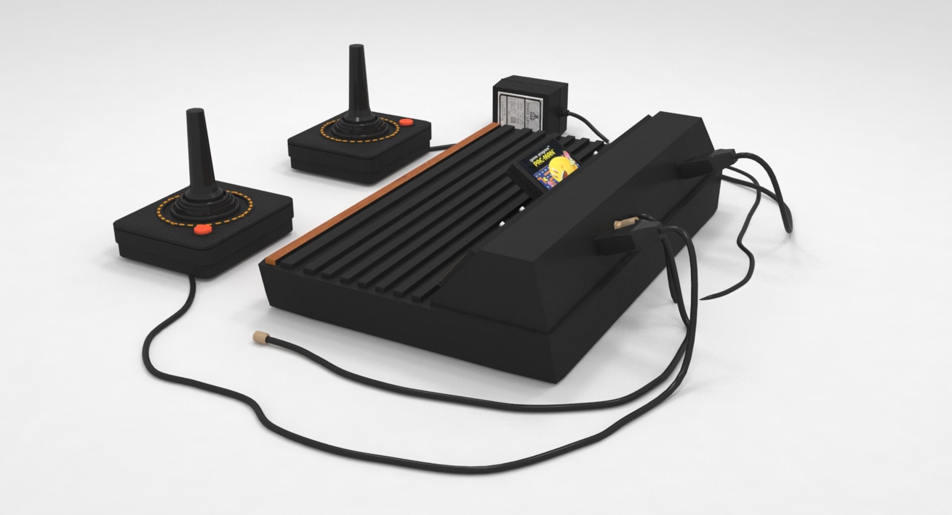 3D model atari 2600 - TurboSquid 1361592