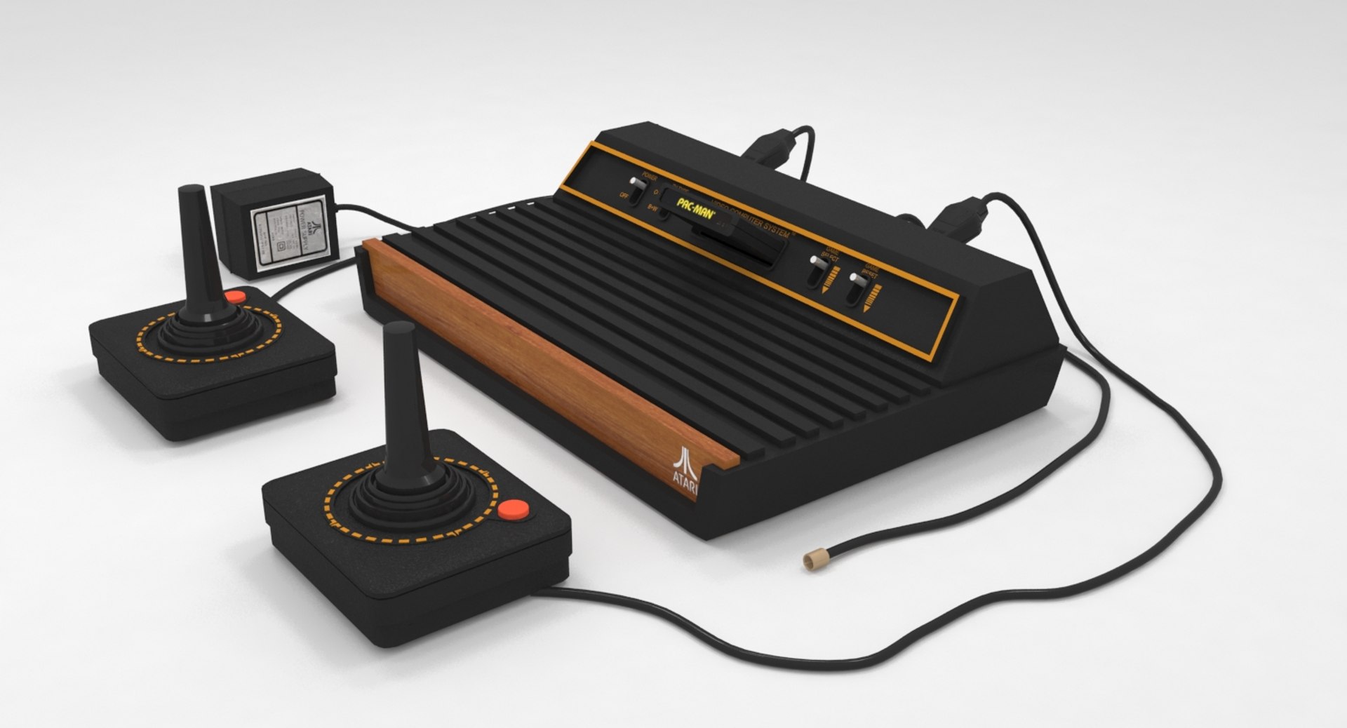 3D model atari 2600 - TurboSquid 1361592