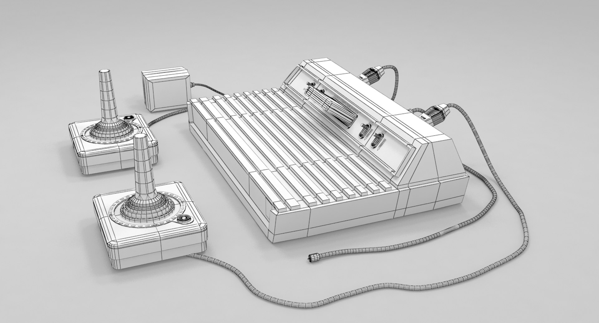 3D model atari 2600 - TurboSquid 1361592