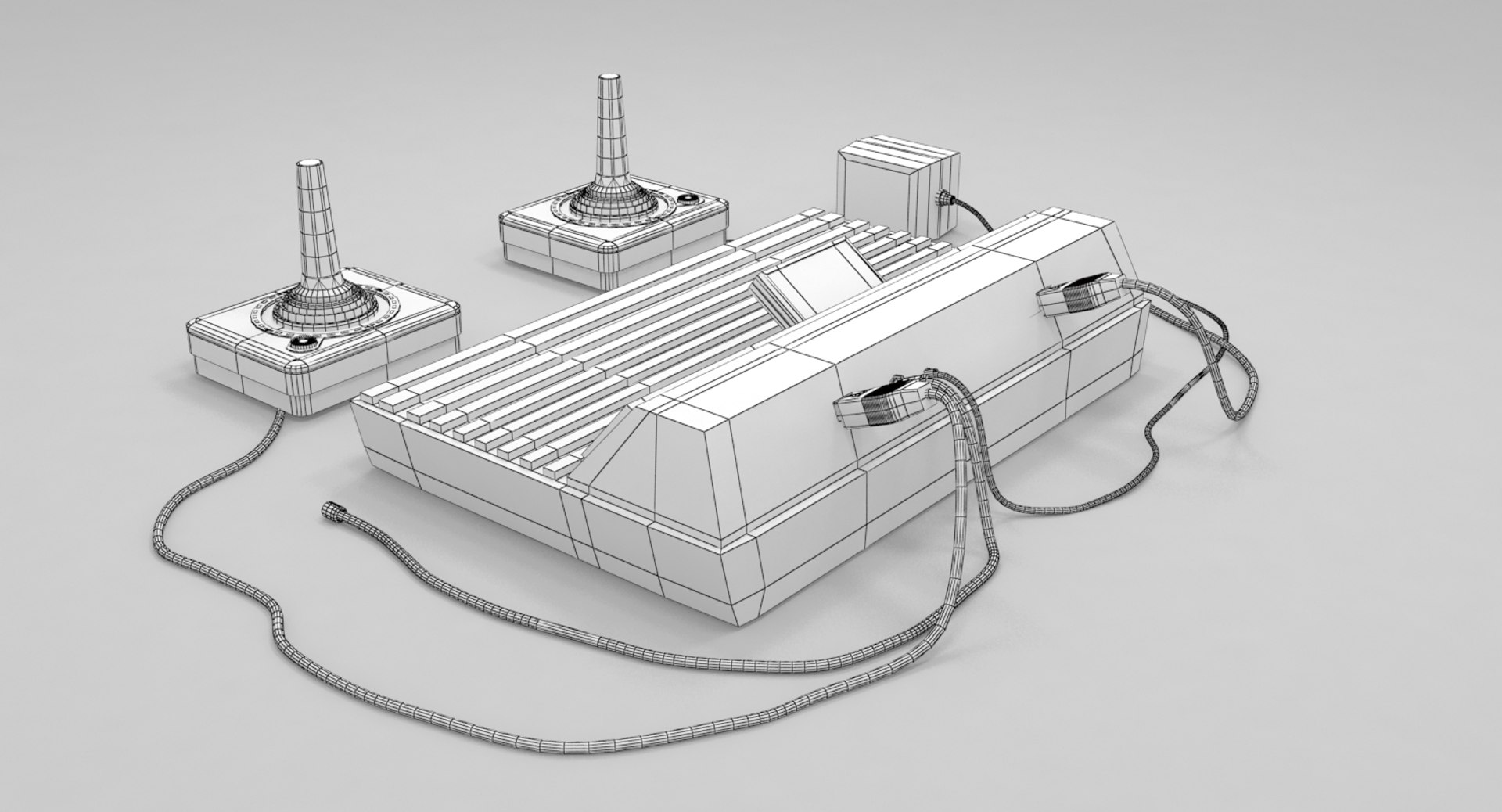 3D model atari 2600 - TurboSquid 1361592