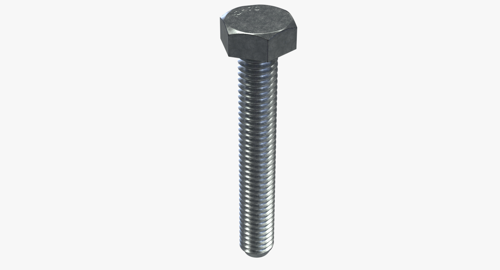 3D Model Hex Bolt M6x40 - TurboSquid 1393305