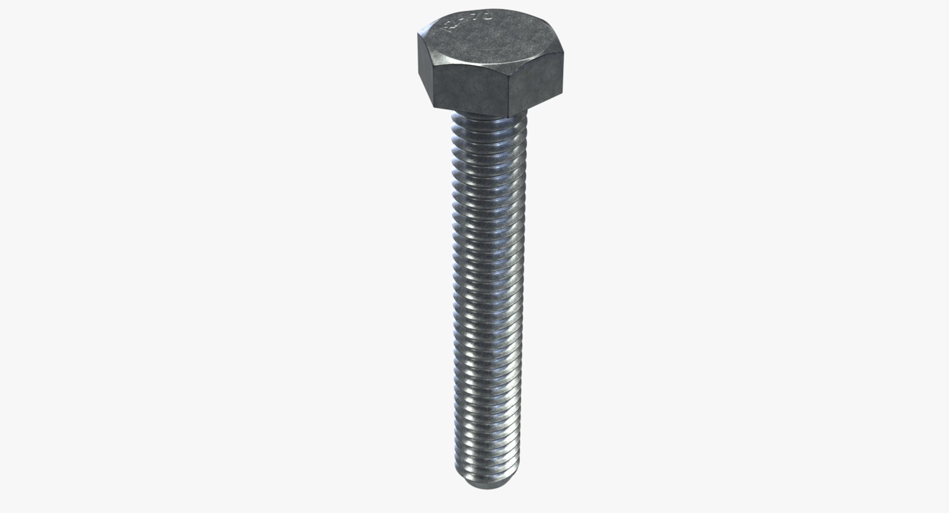 3D Model Hex Bolt M6x40 - TurboSquid 1393305