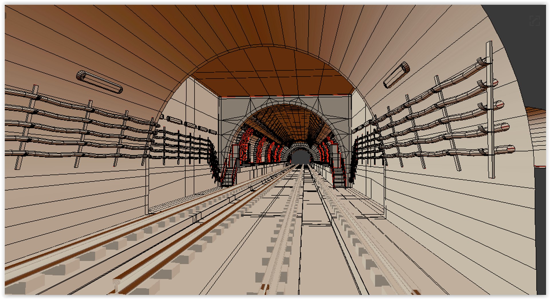 Metro Station 3D Model - TurboSquid 1336412
