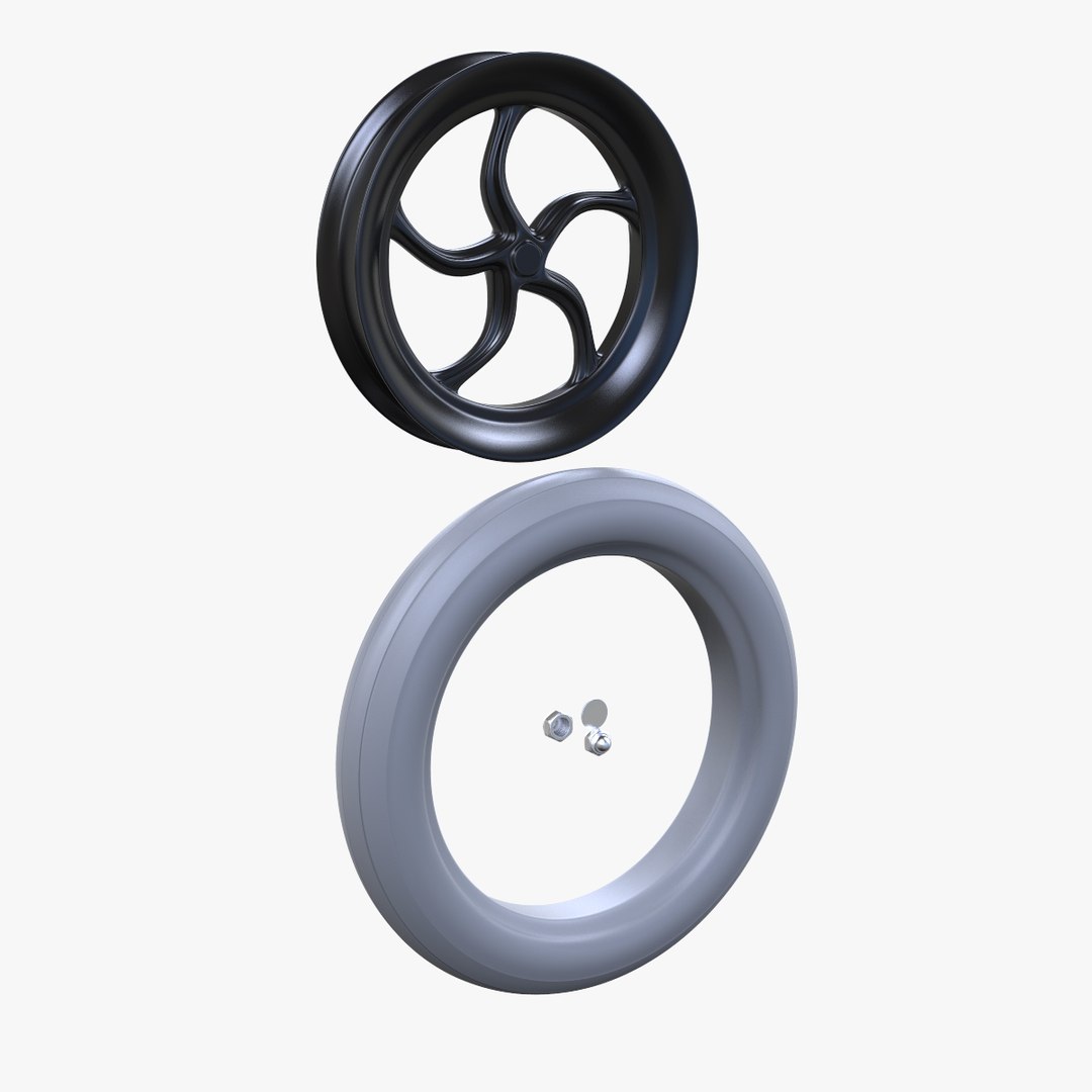 3D Small Wheels Model - TurboSquid 1156818